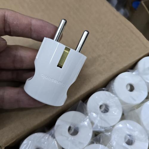 Jual Steker Arde Panasonic White Vertikal Colokan Bahan Kuningan 16A ...