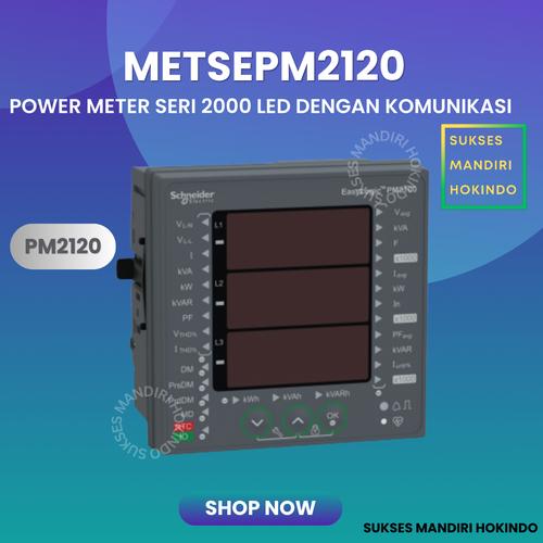 Promo Power Meter Digital LED METSEPM2120 Schneider PM2120 Original SNI ...