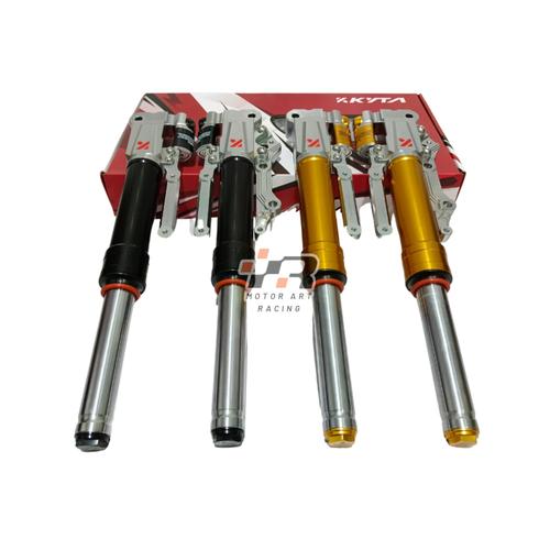 Jual SHOCK DEPAN NMAX SUSPENSION DEPAN NMAX KYT ORIGINAL 100% - Black ...