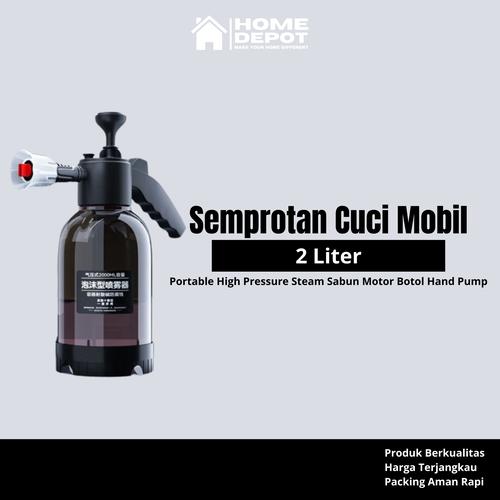 Jual Semprotan Air Cuci Mobil Portable High Pressure Steam Sabun Motor ...