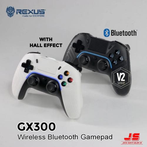 Jual Rexus GX300 Wireless Bluetooth Gamepad Dual Mode Joystick - V2 ...
