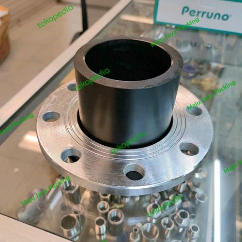 Jual Stub End Hdpe PN10 / PN16 + Flange Besi Galvanis Jis 10k 3" inch ...