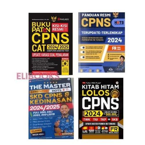 Jual Tersedia Buku Paten Pns Cat 2024/2025, Kitab Hitam Cpns 2024 ...