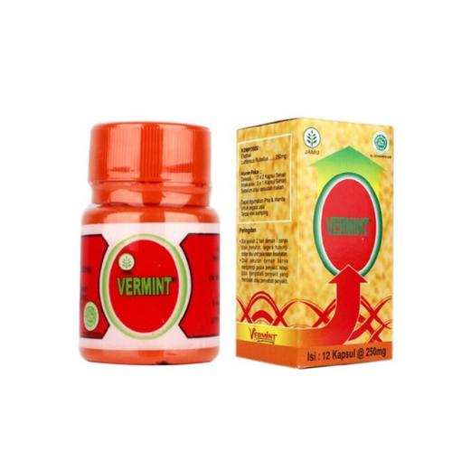 Jual VERMINT Ekstrak Cacing Kering / vermin u/ tipes / typus Isi 30 ...
