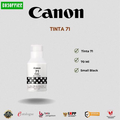 Jual Tinta Printer Canon Tipe 71 Black - Jakarta Barat - BosOffice ...