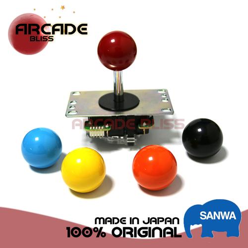 Jual Sanwa Joystick JLF-TP-8YT Balltop Original Made in Japan Arcade ...