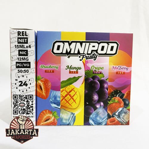 Jual PODS FRIENDLY OMNIPOD FRUITY PACK PODS 15ML X 4PCS BY OMNILAB ...
