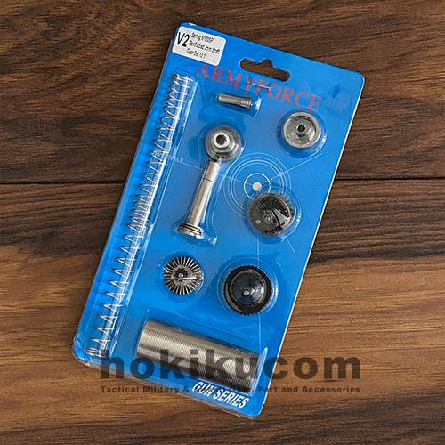 Jual Army Force AF Full set Gear set for M4 v.2 AEG with Spring 120 ...