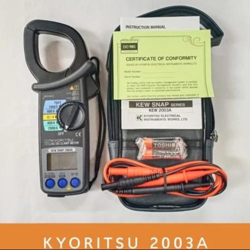 Jual Tang Ampere Digital Kyoritsu 2003A Digital Clamp Meter 2003 KEW AC ...