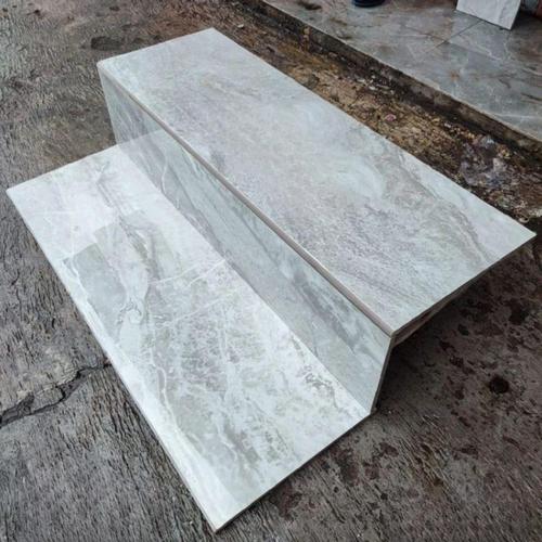 Jual granit tangga/keramik tangga 30x120+20x120 stepnosing tangga abu ...