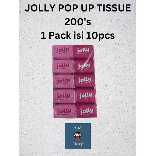 Promo TISSUE JOLLY POP UP 200s 2 PLY FACIAL TISU WAJAH MUKA MAKANAN ...