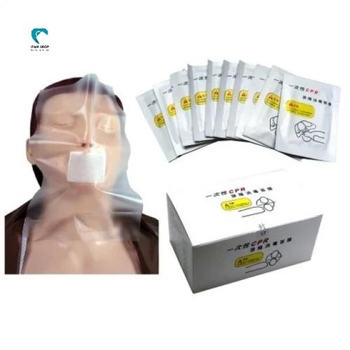 Jual 50Pcs CPR Face Shield Disposable / First Aid Mask / Masker ...