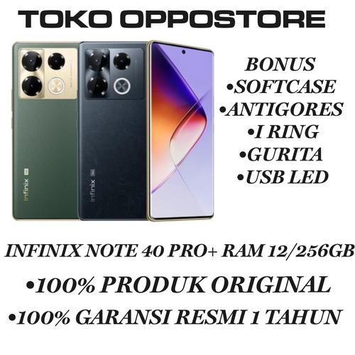 Jual Infinix Note 40 Pro+ 5G 12/256GB Garansi Resmi 1 Tahun - Hitam ...