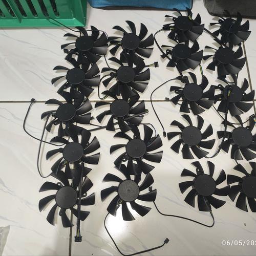 Jual Fan Vga 75mm / 85mm 4pin universal EVGA Gtx RX ORIGINAL Taiwan ...