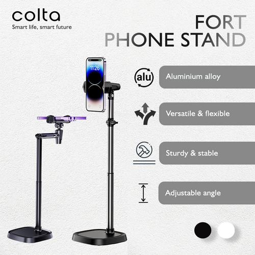 Promo Colta Fort Phone Stand Holder Aluminium Dudukan HP - Black - Kota Surabaya - Colta ...