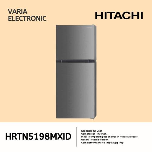 Jual Kulkas 2 Pintu HITACHI HRTN5198MXID 181 Liter - Kota Sukabumi - varia electronic sukabumi ...