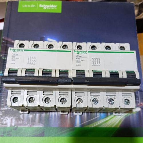 Jual MCB Schneider C60N 4P 6A,10A,16A,20A,25A,32A,40A,50A,63A 4 phase ...