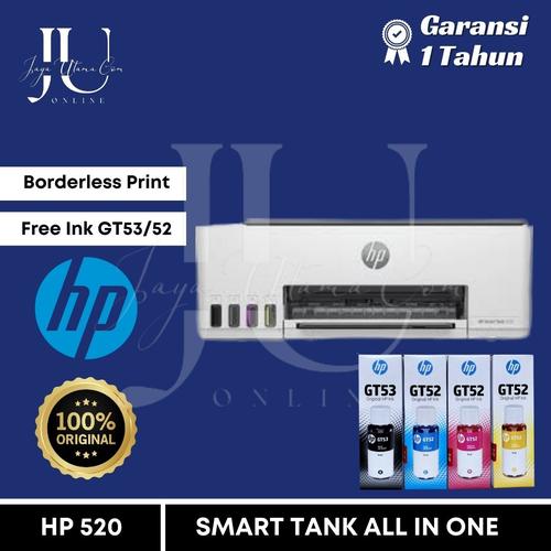 Jual Printer HP Smart Tank 520 (Print,Scan,Copy) / 580 (Print,Scan,Copy Dan Wifi) / 210 (Print ...