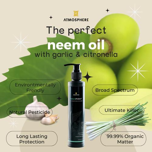 Promo ATMOSPHERE BIOPESTICIDE Nature Protect+ Neem Oil with Garlic ...