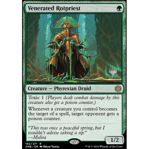 Jual MTG Single Venerated Rotpriest Phyrexia All Will Be One - Foil ...