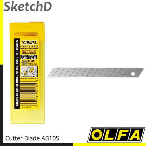 Jual Refil Isi Cutter Knife Blade Snapable Mata Pisau AB10-S Olfa Japan - Kota Manado - SketchD ...