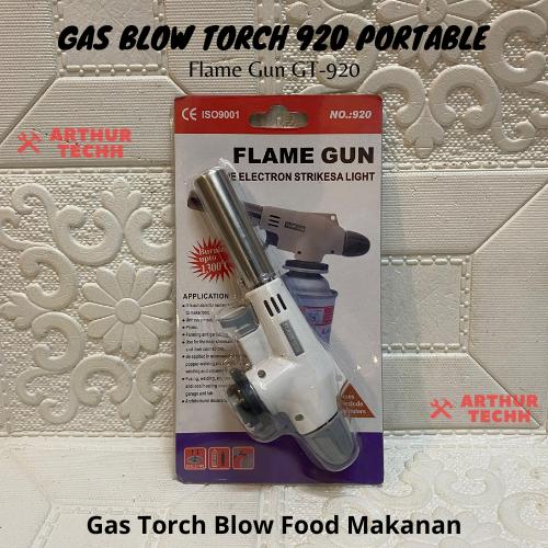 Jual Gas Torch Bakar Makanan Flame Gun 920 White Portable Gas Blow ...