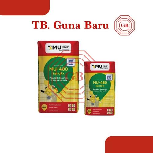 Jual MU 480 MU 480 SEMEN PEREKAT KERAMIK DIATAS KERAMIK RENOFIK 25kg ...