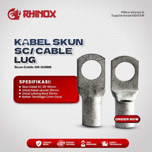Jual Kabel skun SC/ Cable Lug SC/ Scun Cable 35-10MM - Kota Batam - Rhinox Official Store ...