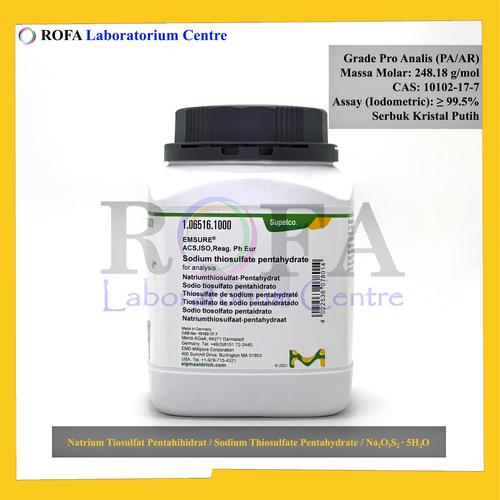 Jual Natrium Tiosulfat Pentahidrat / Sodium Thiosulfate / Na2S2O3 1000 ...