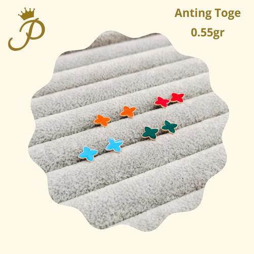 Jual Anting Toge Bunga Warna Kuning 8K - biru - Kota Bekasi - Putri ...