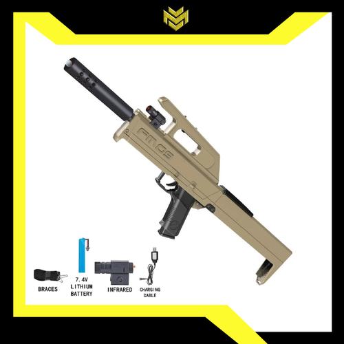 Jual Water Gel Blaster FMG-9 WGG Toy Folding Portable Submachine ...