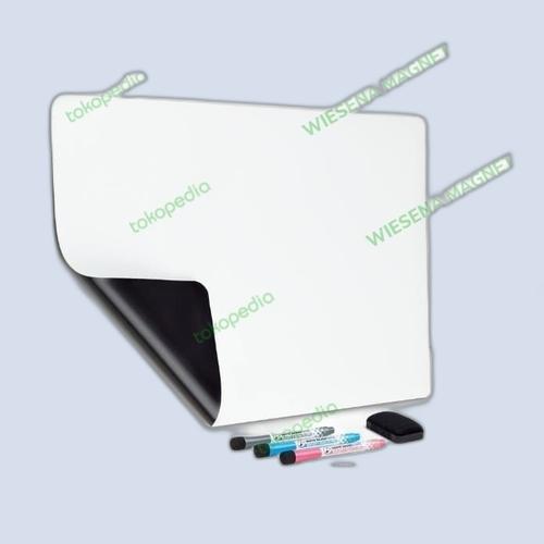 Jual Magnet Rubber White Board Papan tulis 100x60cm Tebal 0.7mm ...