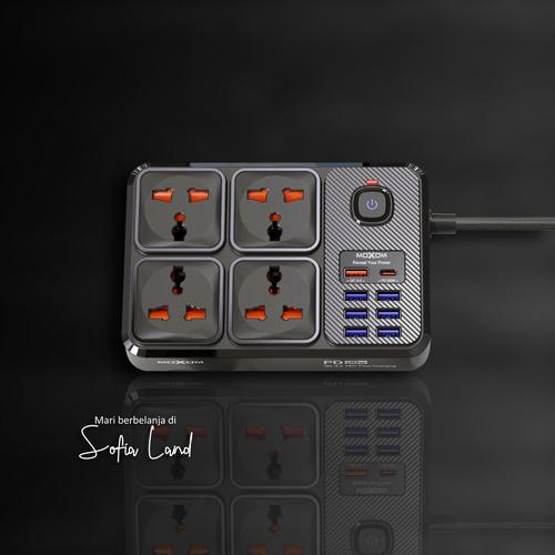 Promo Stop Kontak Moxom Kabel Terminal Charger Charging Socket USB Type ...