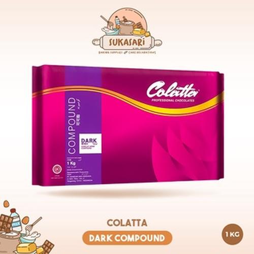 Jual Colatta Dark cooking Compound 1kg coklat cokelat batang blok DCC ...