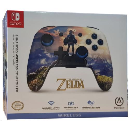 Promo PowerA Switch Wireless Rechargeable Controller KINGDOM HYRULE ...