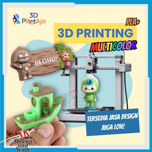 Jual Jasa 3D Print Multicolor 4 Warna Cetak Custom 3 Dimensi Multiwarna ...