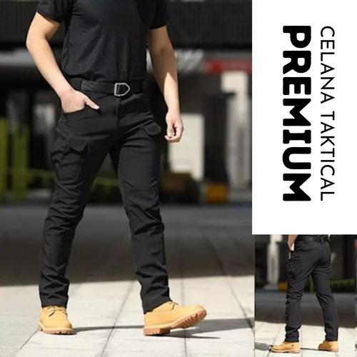 Promo Celana Cargo Tactical Panjang Pria HPR Jumbo Big Size Panjang Pria - Cream, 38 - Kab ...