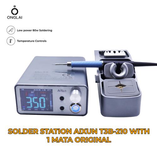 Jual Solder Station Aixun T3B-210 Free 1 Mata Soldering Station Intelligent Micro Soldering ...