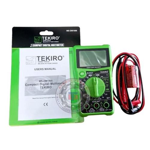 Jual Watt Meter Tekiro Compact Digital Multimeter/ Digital Ms-Dm1906 ...