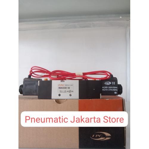 Jual SELENOID VALVE TPC 5/3 DOUBLE RDS3330-4G-02 (240VAC, 1/4") - Jakarta Barat - PNEUMATIC ...