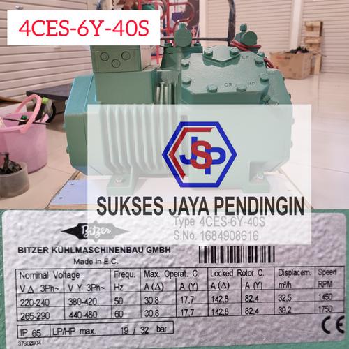 Jual Compressor Bitzer 4CES-6Y-40S 6PK R404a - Jakarta Barat - Sukses Jaya Pendingin | Tokopedia