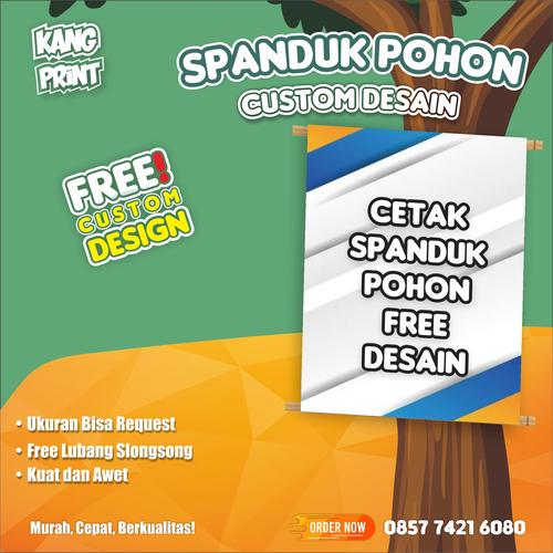 Promo Cetak spanduk pohon - 40x60cm - Kota Bekasi - Kang Print | Tokopedia