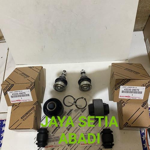 Jual PAKET BALL JOINT + BUSHING LOW ARM(BIG+SMALL) YARIS/ALL NEW VIOS ...
