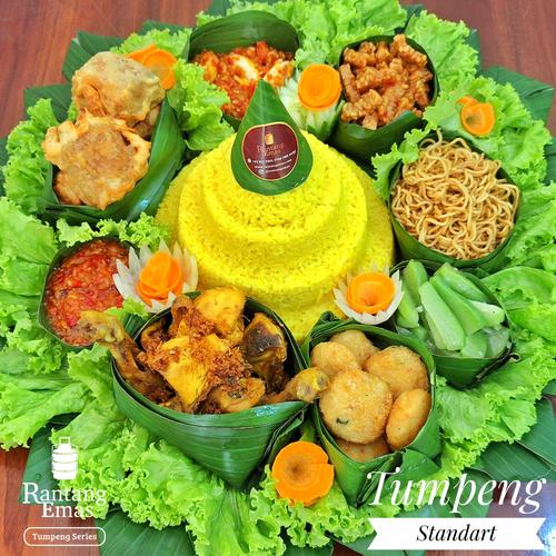 Promo Tumpeng Nasi Kuning Besar / Nasi Kuning Tampah Standard - 10 Pax ...