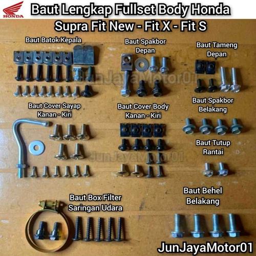 Promo Baut Lengkap Full Set Body Bodi Honda Supra Fit S - Kab. Bogor ...