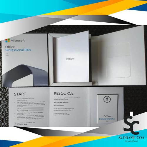Promo Office 2021 Pro Plus Full Package - Kota Depok - Suprame COA ...