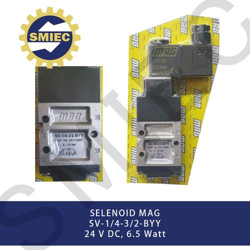 Jual SOLENOID MAG SV-1/4-3/2-BYY , 24V SELENOID SV 1/4 3/2 24 VOLT 6.5 ...