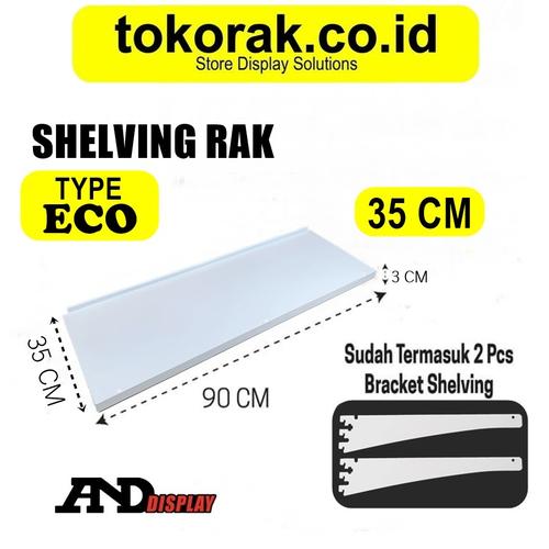 Jual RAK AMBALAN 35 CM ECO SUPERMARKET - SHELVING MINIMARKET GONDOLA ...