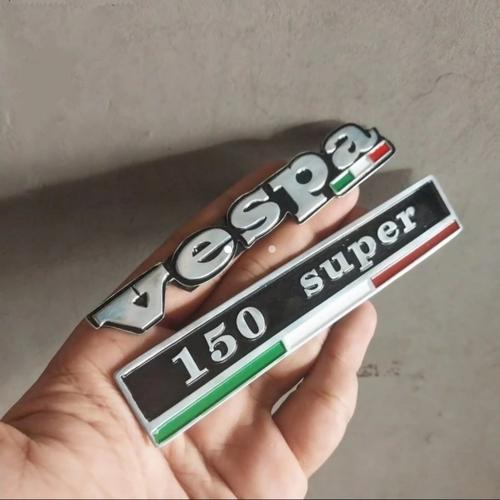Jual Emblem Vespa Logo Balok Super Set - Kota Bandung - RestoeScooter ...
