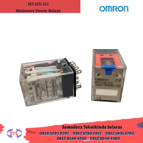 Jual Omron MY4IN-D2 Miniature Power Relays - Kab. Bekasi - SAMUDERA ...